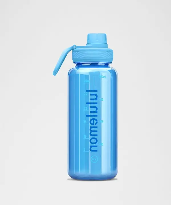 Lululemon Back To Life Clear Bottle 32oz - Ocean Wave