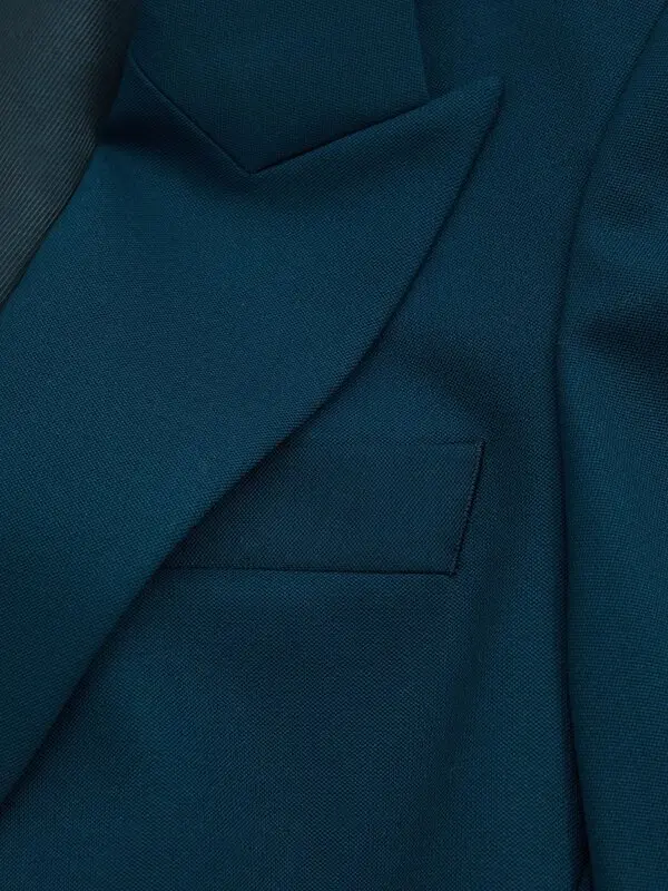 REISS Wool Blend Single Breasted Suit Blazer