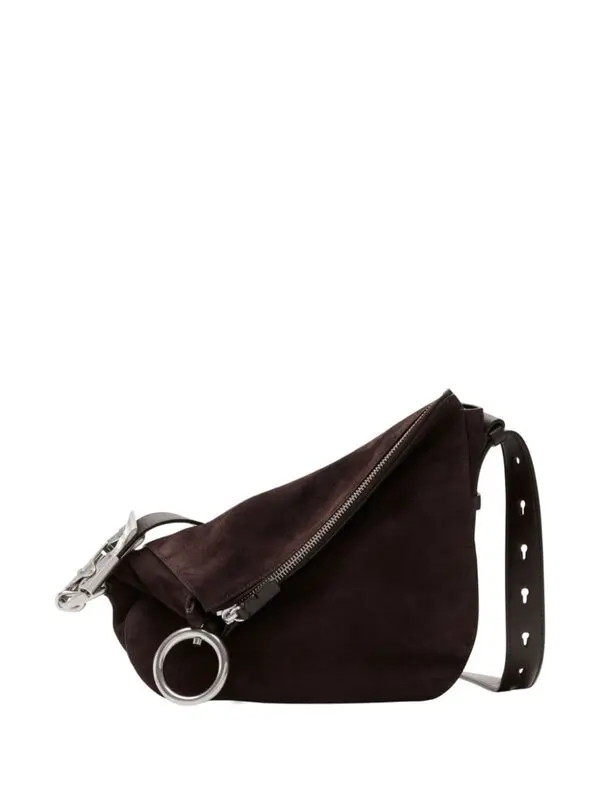 Burberry Suede Shoulder Bag
