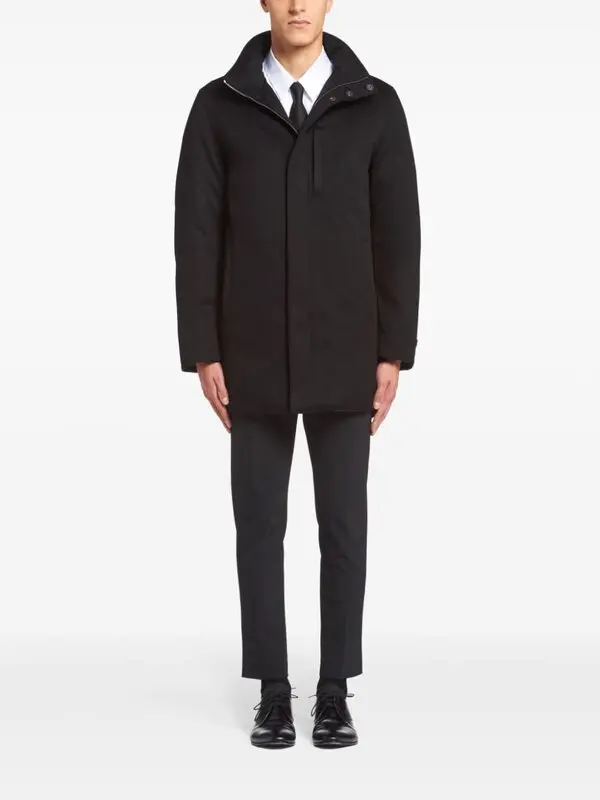 Prada Cashmere-silk Padded Jacket