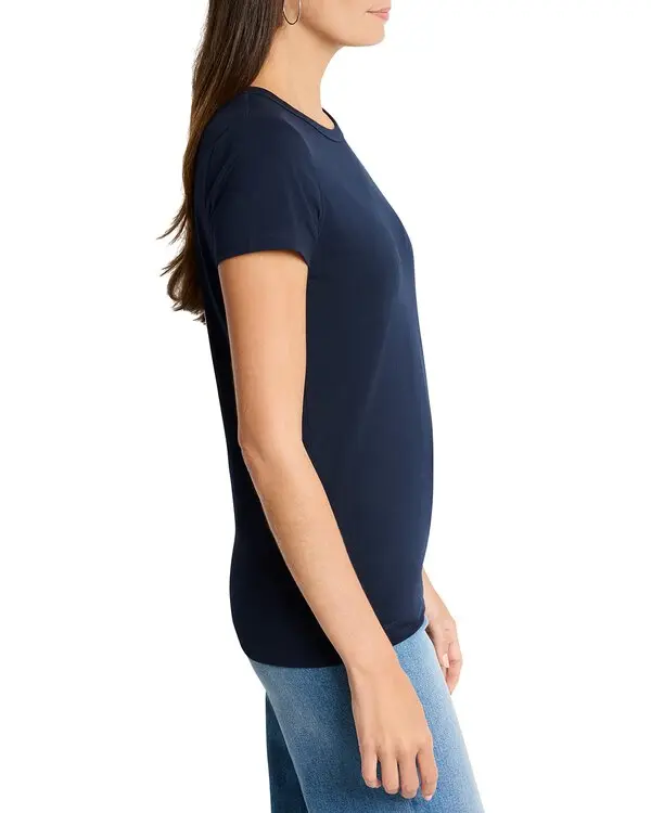 NIC+ZOE Perfect Knit Crewneck Tee - Dark Indigo