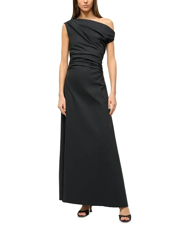Staud Phare One Shoulder Dress