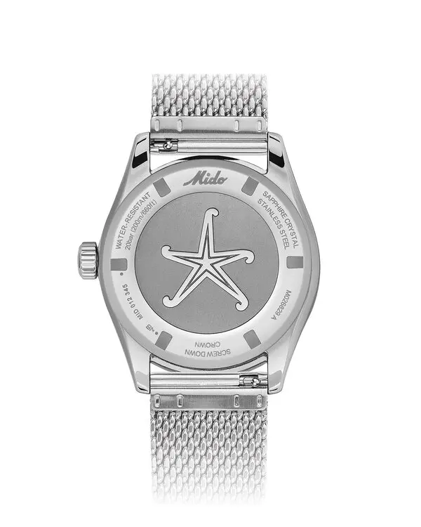 MIDO Ocean Star Tribute Worldtimer Watch - Blue