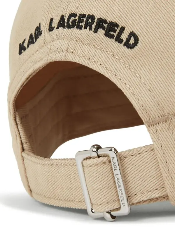 Karl Lagerfeld Ikon Baseball Cap - Neutrals