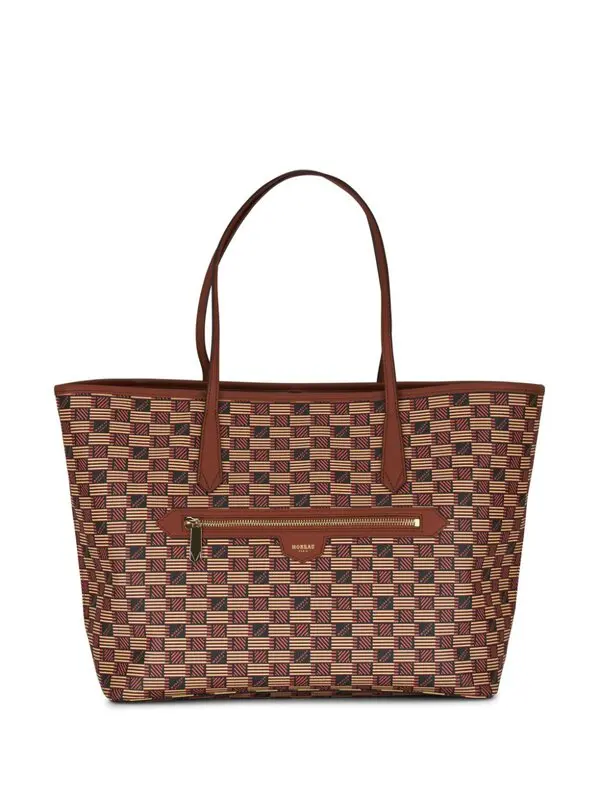 Moreau Monogram Canvas Tote Bag