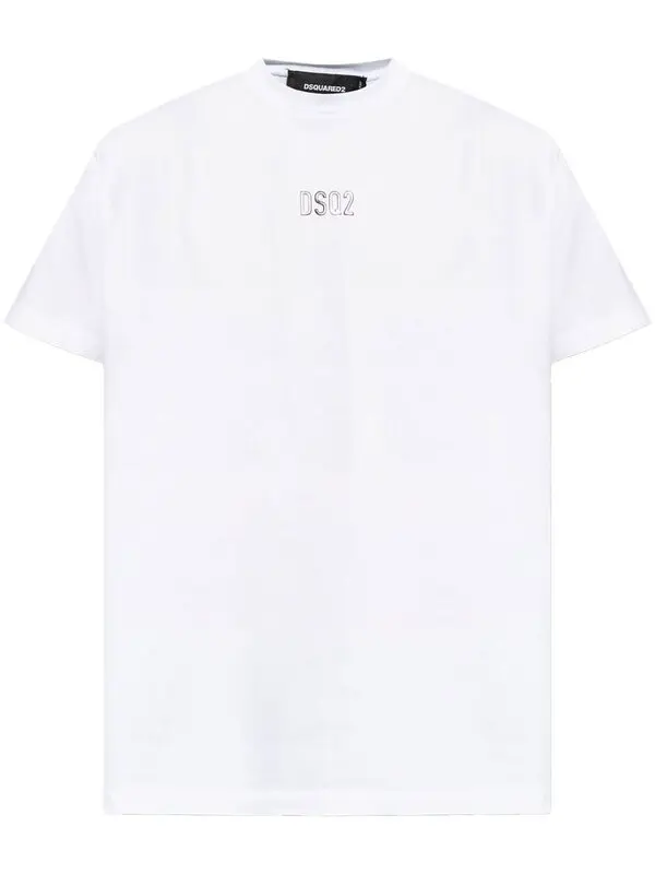 Dsquared2 Logo-stamp Cotton-blend T-shirt