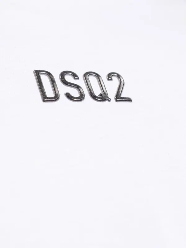 Dsquared2 Logo-stamp Cotton-blend T-shirt