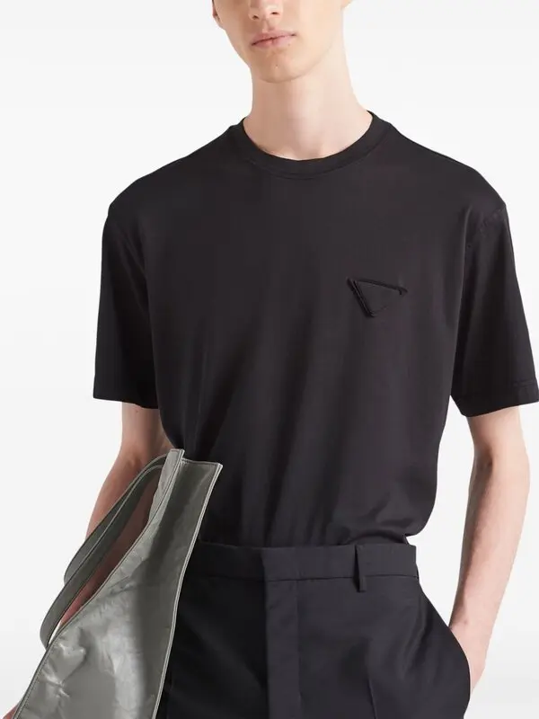 Prada Cotton T-shirt - Black