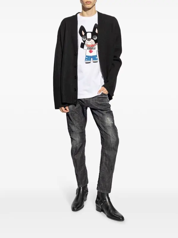 Dsquared2 Graphic-print Cotton T-shirt