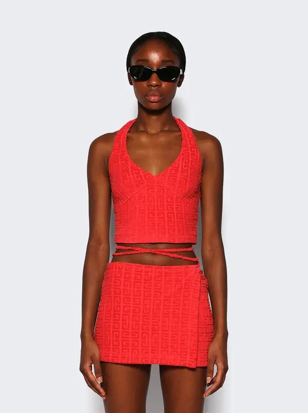 Givenchy Halter Neck Cropped Top