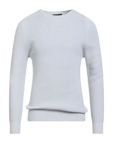 GRAN SASSO Virgin Wool Crew Neck Sweater - Grey