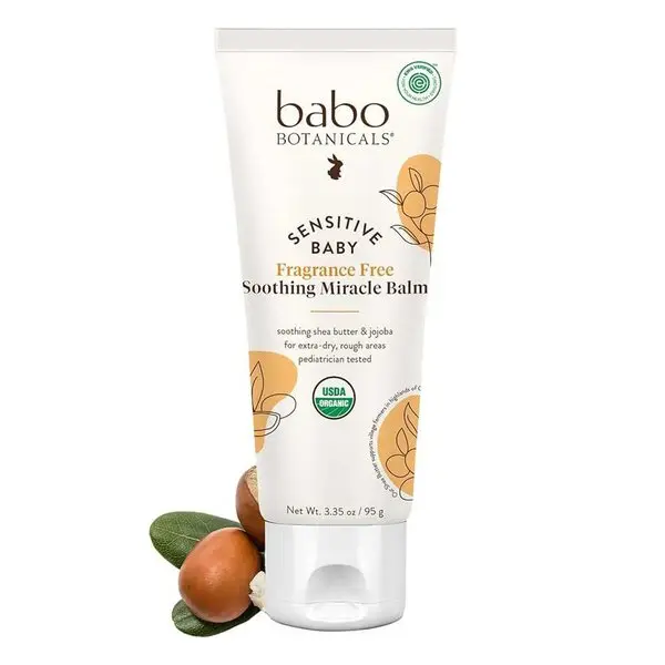 BABO BOTANICALS Sensitive Baby Fragrance Free Organic Soothing Miracle Balm - One-color