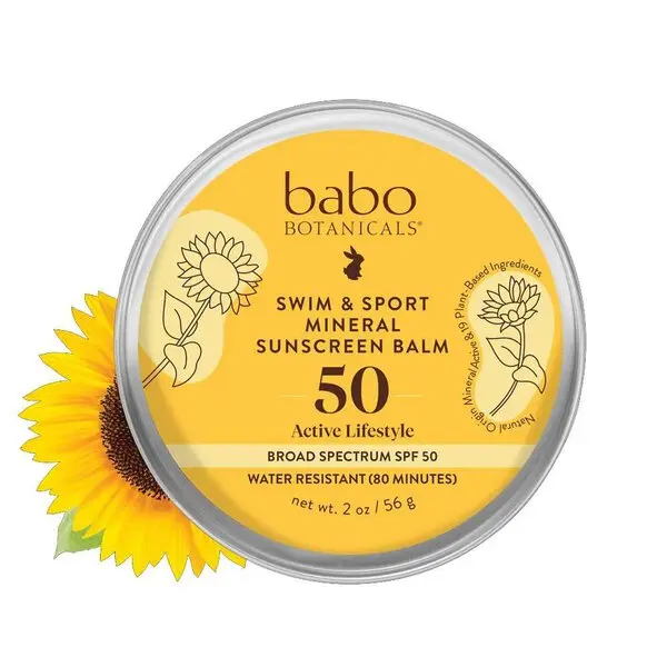 BABO BOTANICALS Swim + Sport Balm Spf 50 - One-color