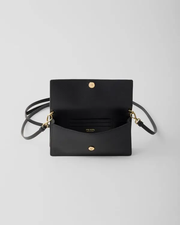 Prada Saffiano Leather Mini-bag - Black