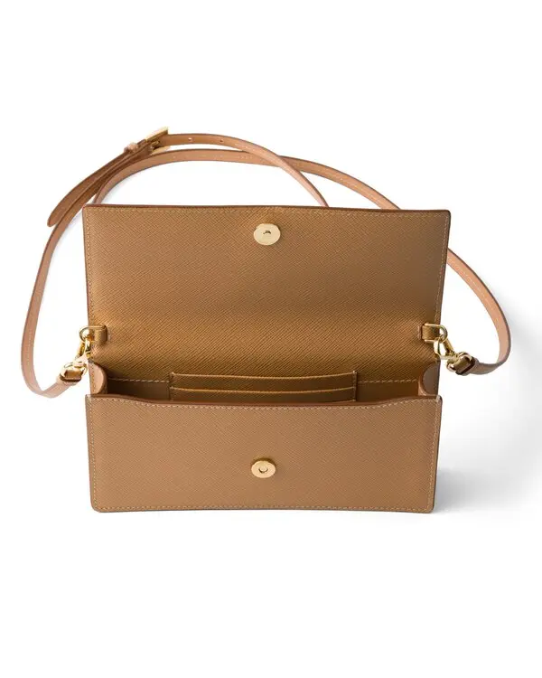 Prada Saffiano Leather Mini-bag - Neutral