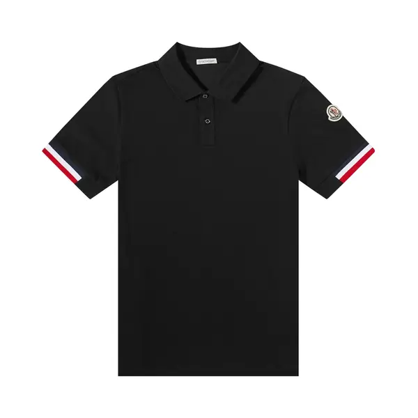 Moncler Logo Patch Short-sleeve Polo Shirt