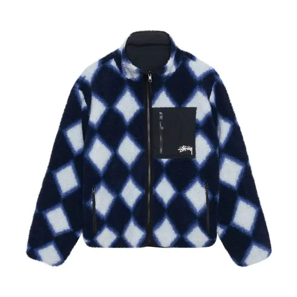 StÜssy Sherpa Reversible Jacket - Multicolor