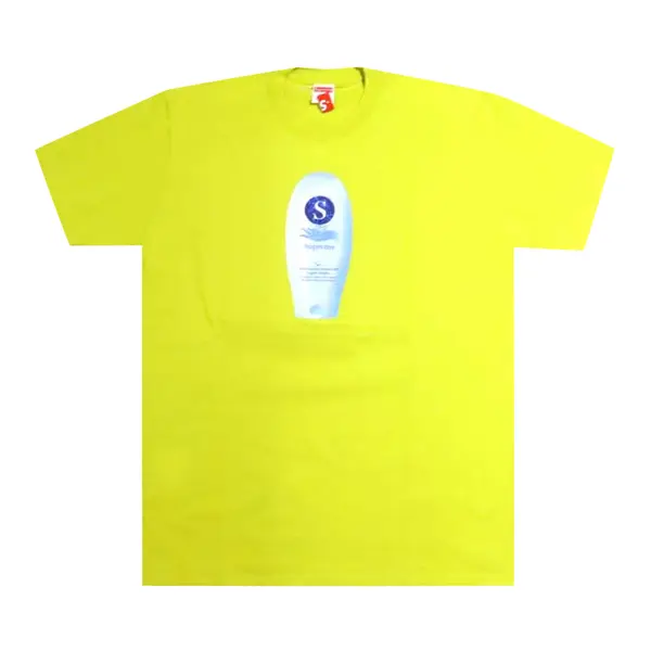 Supreme Super Cream Tee 'sulfur - Yellow