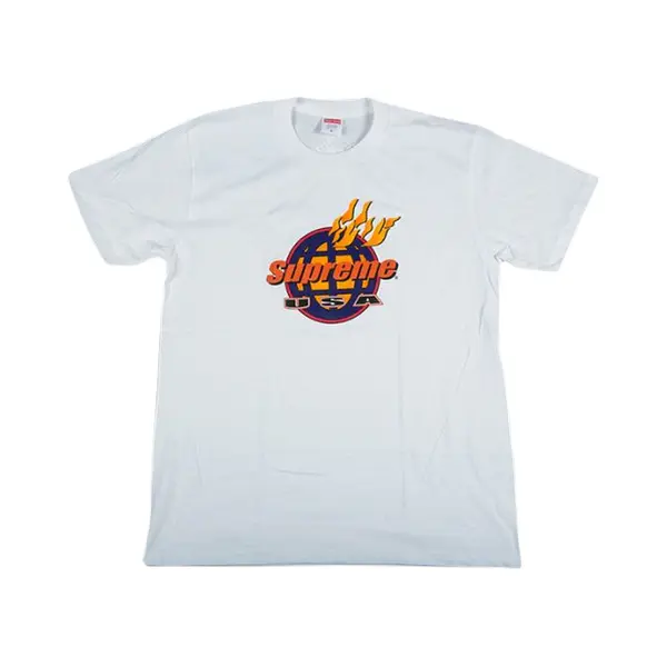 Supreme Fire T-shirt - White