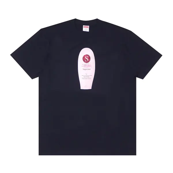 Supreme Super Cream Tee 'navy - Blue