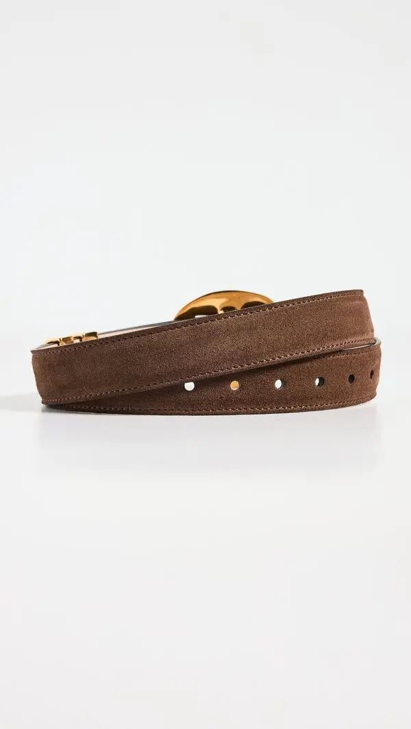 Altuzarra Buckle Belt - Chocolate