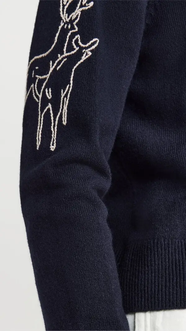 Sea Demi French Workwear Knit Cardigan