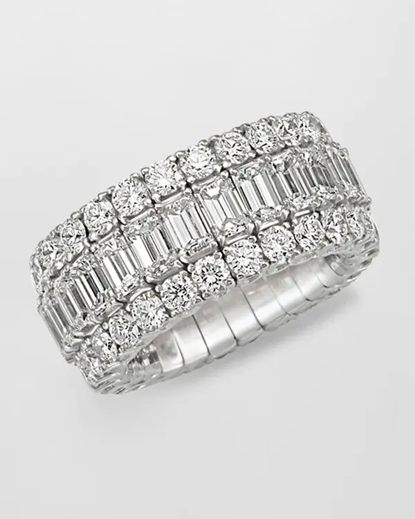 PICCHIOTTI 18k Diamond Xpandable Ring - White Gold