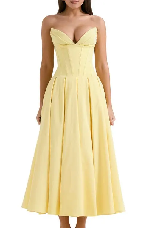 house of cb formal dress Rent HOUSE OF CB Adrienne Corset Maxi (Black) main image 1