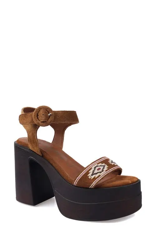 CANDIE'S Torina Platform Sandal - Tan