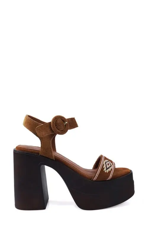 CANDIE'S Torina Platform Sandal - Tan