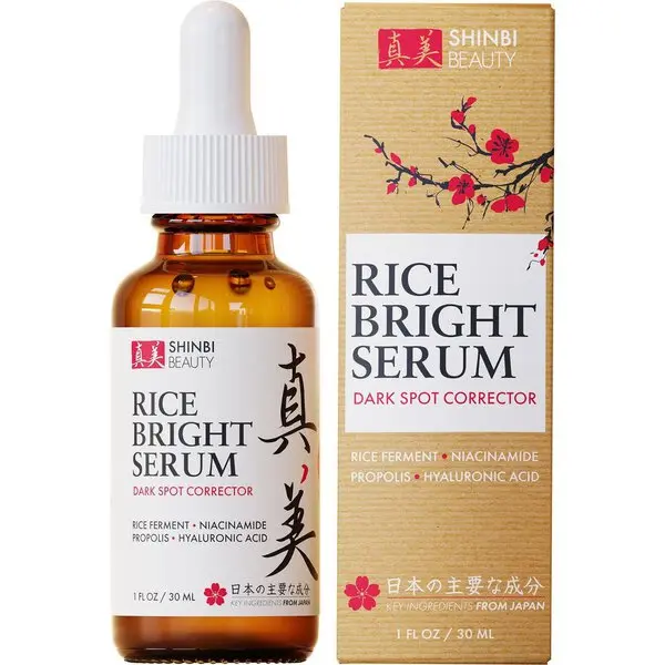 SHINBI BEAUTY Rice Bright Serum Dark Spot Corrector - Clear