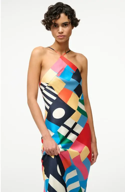 off white jersey dress Off-White Cut-Out Jersey Shell Maxi Dress in Off White main image 1