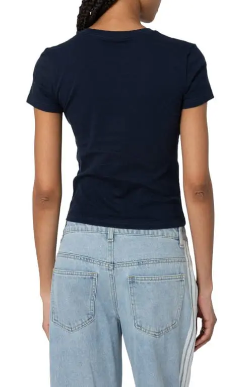 EDIKTED Tied Up Graphic T-shirt - Navy