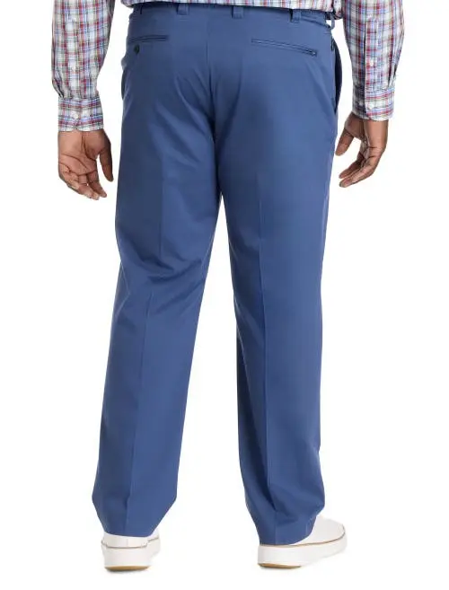 OAK HILL BY DXL Straight-fit Tech Pants - Sargasso Sea