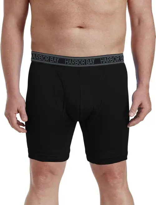 HARBOR BAY BY DXL Performance Solid Boxer Brief