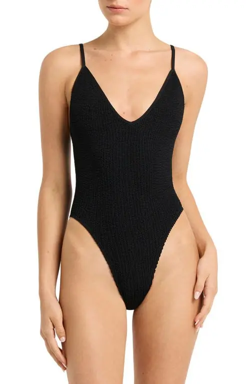 Bond Eye Elena One-piece Swimsuit - Black Recycled