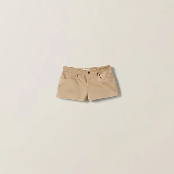 Miu Miu Chino Shorts - Cord | Editorialist