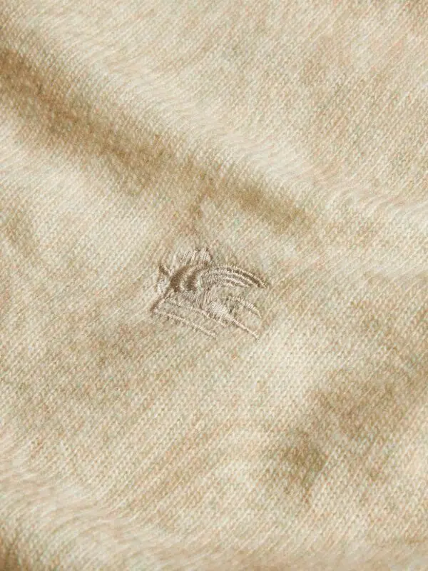 Etro Paisley Intarsia-knit Jumper - Neutrals