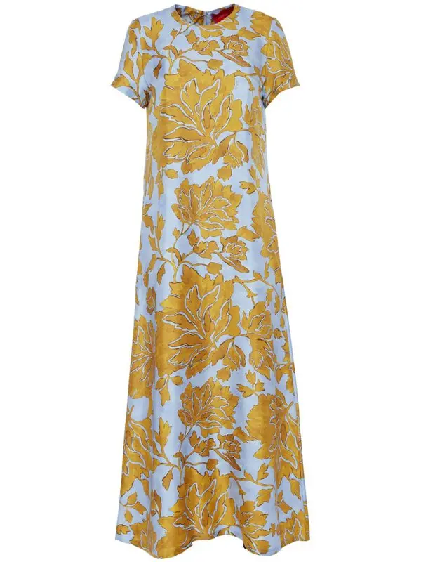 La DoubleJ Floral-print Maxi Dress