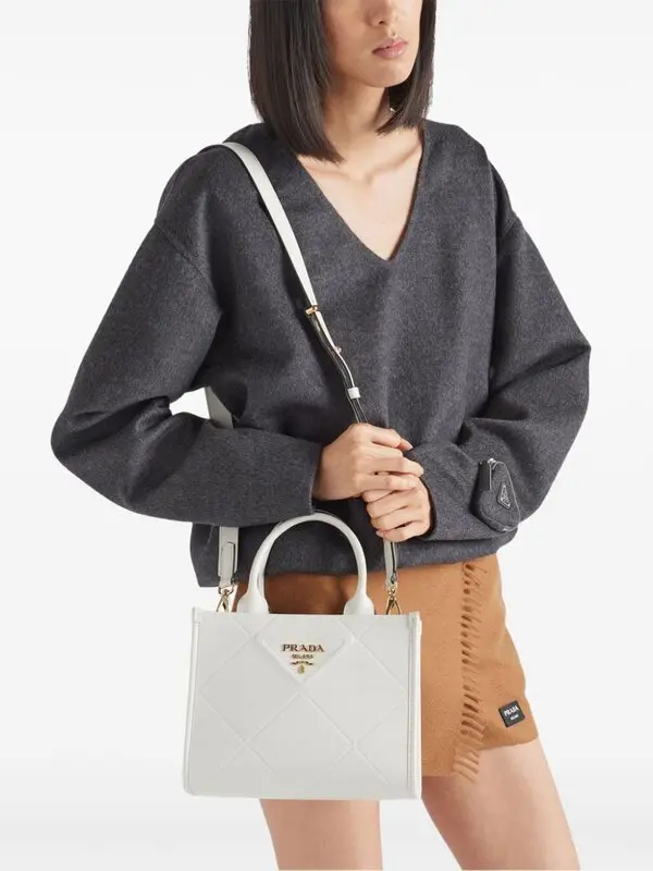 Prada Symbole Small Tote Bag