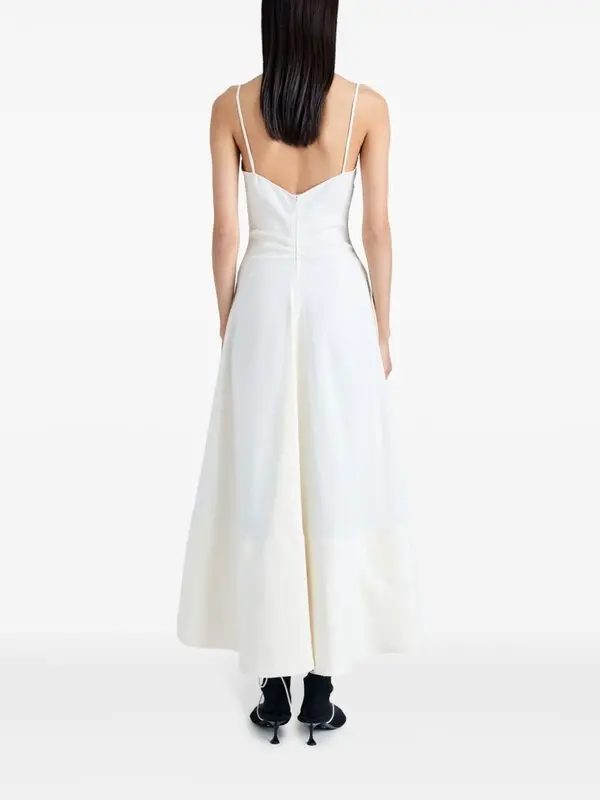 Proenza Schouler Ruby Sleeveless Maxi Dress - Neutrals