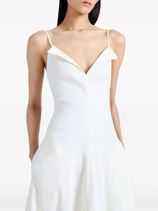 Proenza Schouler Ruby Sleeveless Maxi Dress - Neutrals