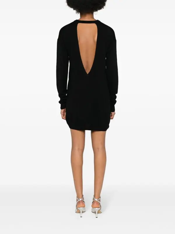Buy Zadig&Voltaire Open-back Knitted Mini Dress - Black At 39% Off |  Editorialist