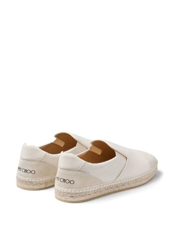 JIMMY CHOO Ivan Espadrilles - White