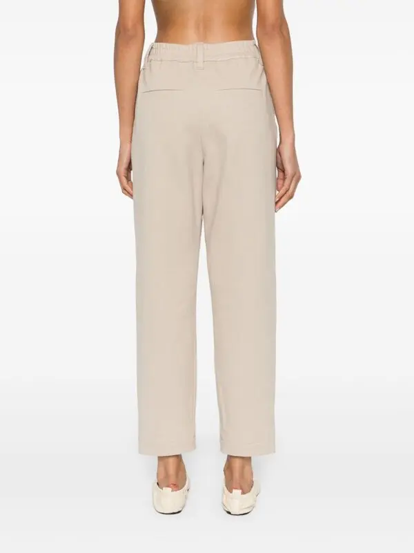 Brunello Cucinelli Cropped Tapered Track Pants