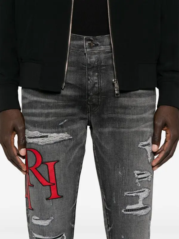 Amiri Distressed Skinny Jeans