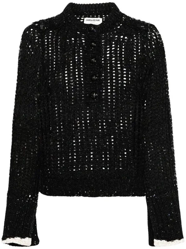 Zadig&Voltaire Sequin-embellished Jumper