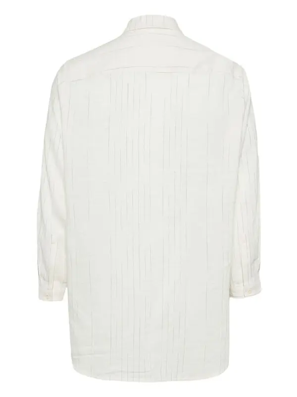 TOOGOOD Stripe-print Cotton-linen Shirt