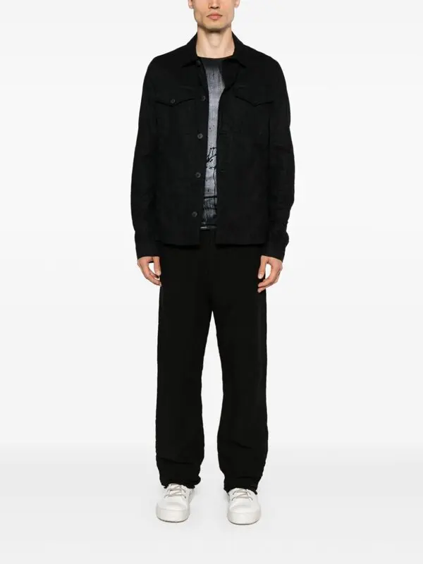 POÈME BOHÉMIEN Mid-rise Drop-crotch Trousers
