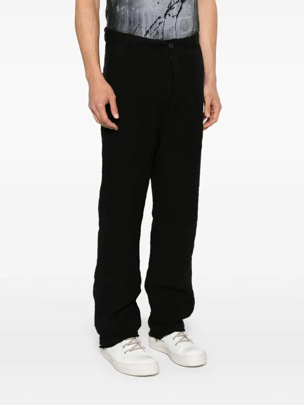 POÈME BOHÉMIEN Mid-rise Drop-crotch Trousers